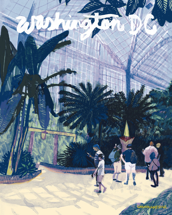 Corpse Flower at the US Botanic Garden [#29] - Postcards from ...