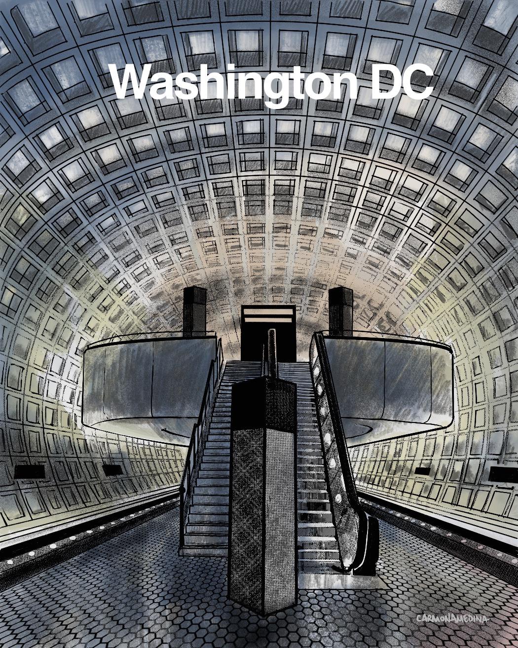 Gallery Place/Chinatown Station [#157] - Prints from Washington DC ...